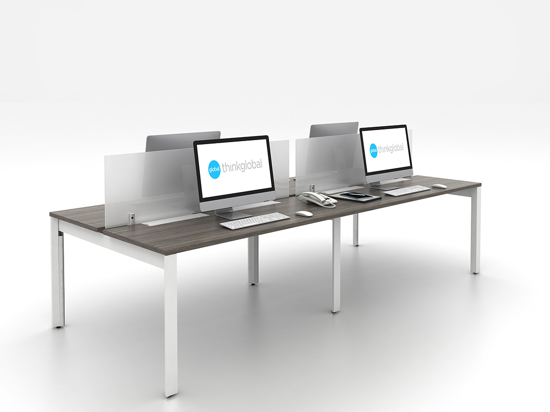 Laminate Modular Benching Interconnectable Tables | Global Government ...