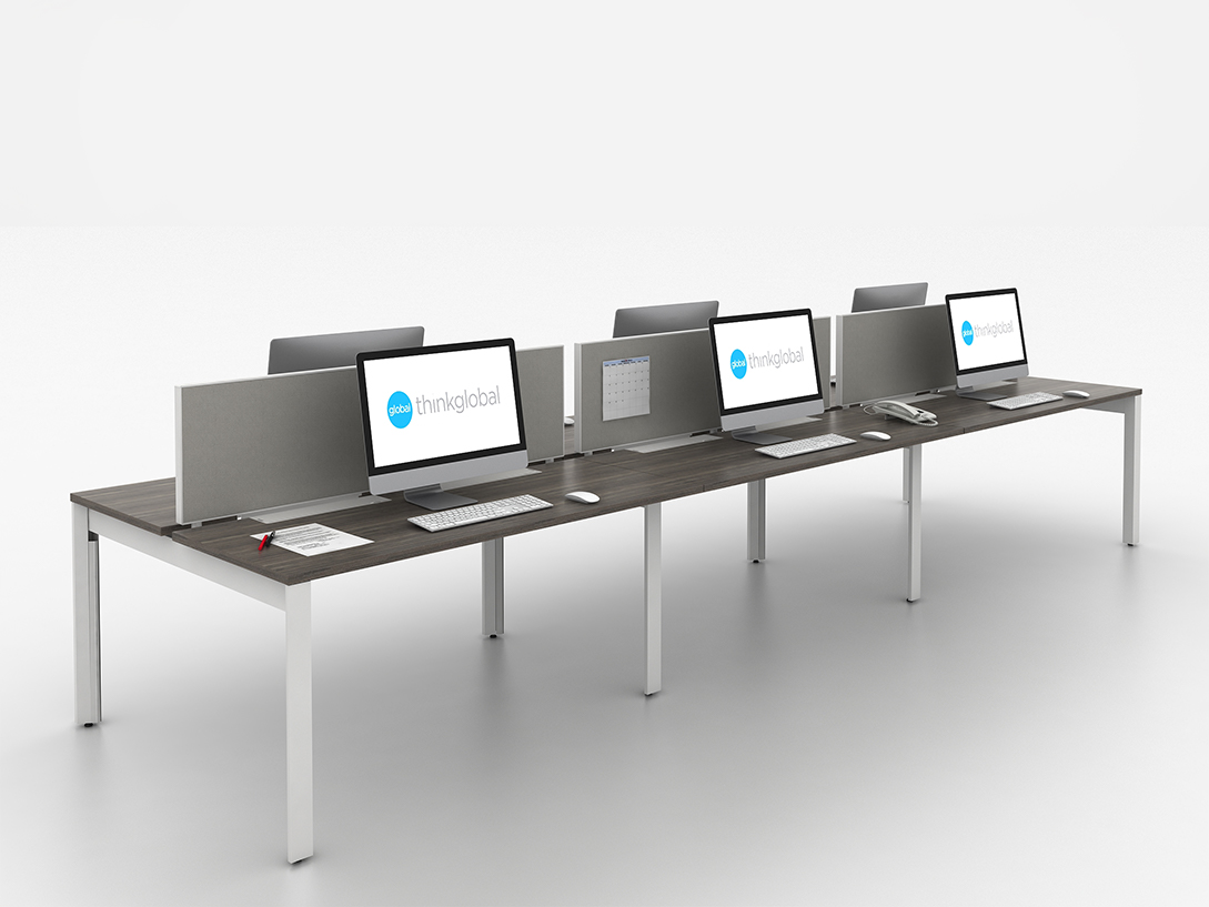 Laminate Modular Benching Interconnectable Tables | Global Government ...